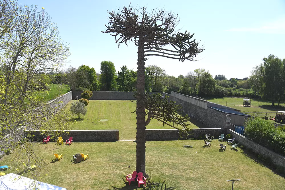 The castle - Château des Forges to Gouville-sur-Mer